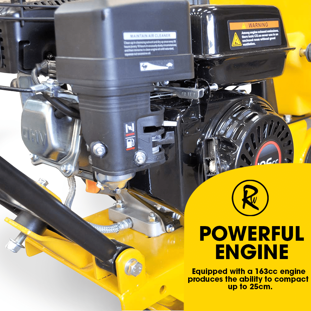 Rocwood compactor plate store