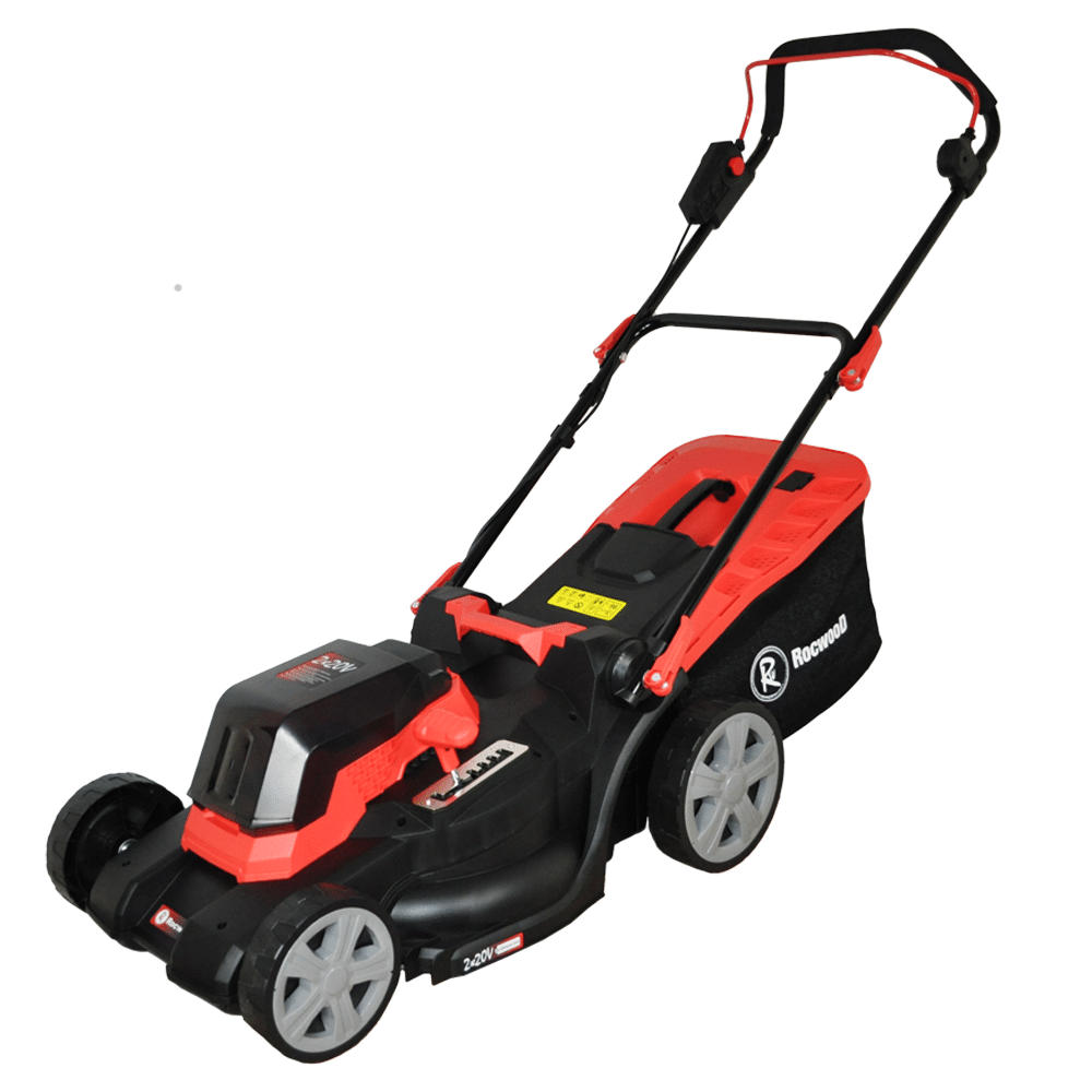 Battery Cordless Lawnmower 43cm RocwooD